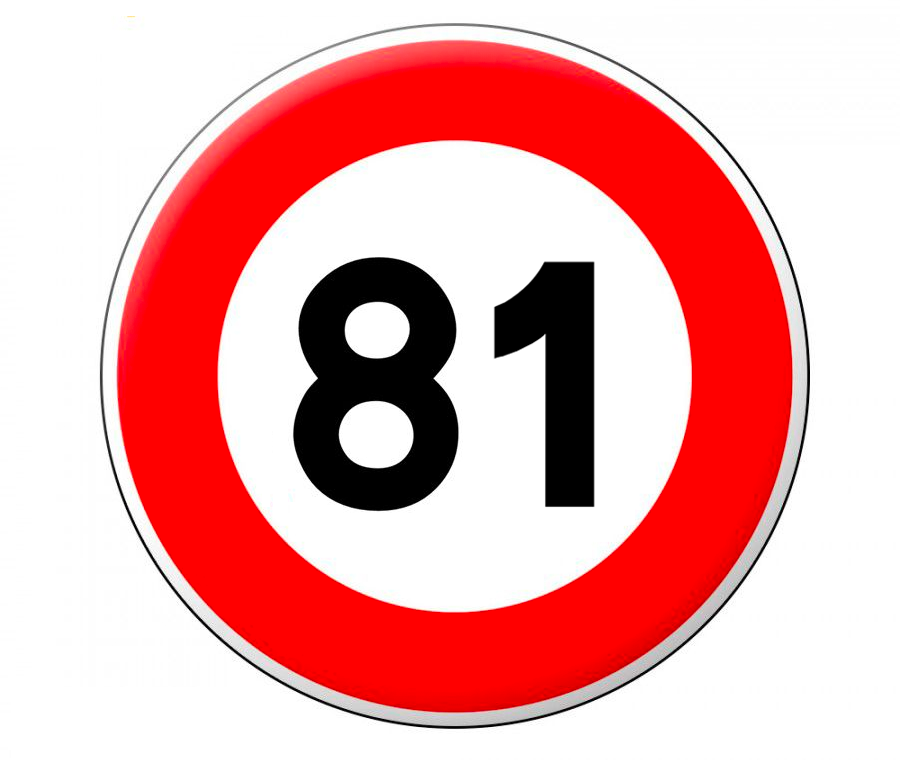 Assouplissement des 80km/h : le Jura testera les 81 km/h à partir du ...